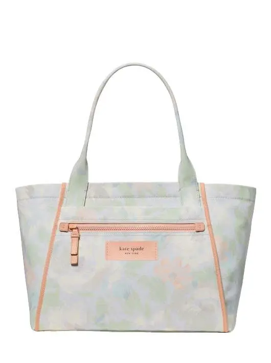 Kate Spade New York Printed Canvas Tote - Multi Blue