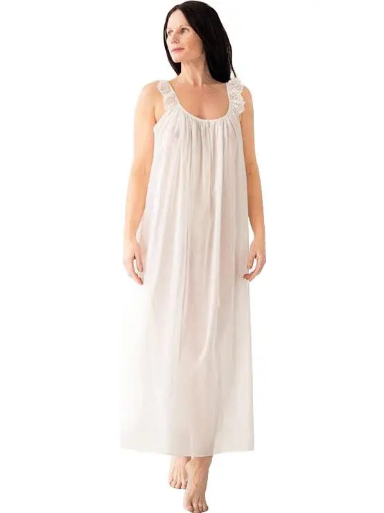 SALUA Betty Long Gown - Pearl