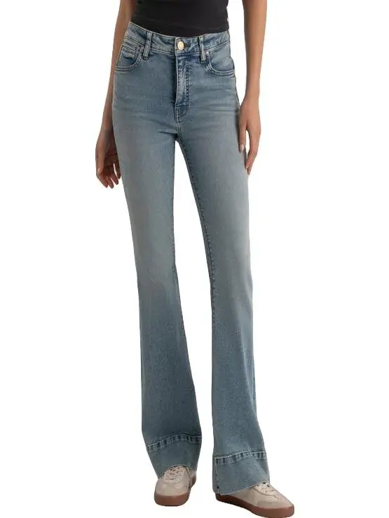 Kut From The Kloth Stella Fab Ab High Waist Flare Jeans - Curiosity