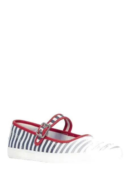 Keds® Maisie Mary Jane Sneaker - White/navy