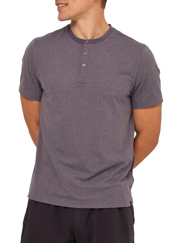 THREADS 4 THOUGHT Shayne Luxe Jersey T-shirt - Heather Grapevine
