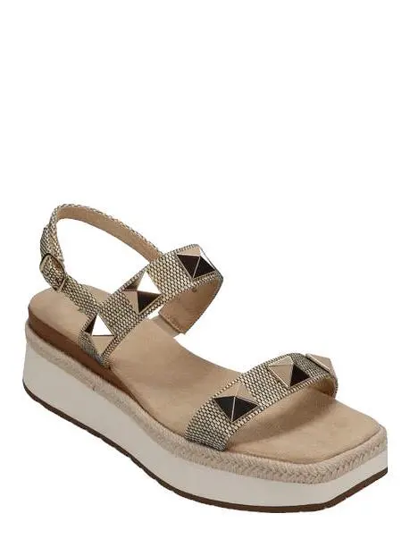 Vaneli Elby Slingback Platform Sandal - Camel