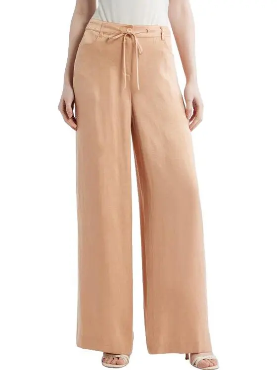 Kobi Halperin Mason Wide Leg Drawstring Pants - Chai