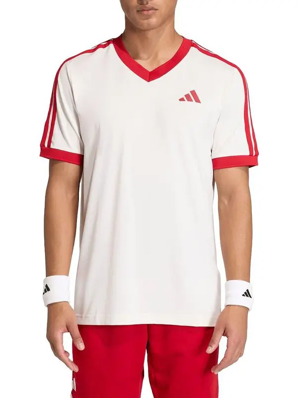 Adidas Tennis Classics T-shirt - Chalk White//