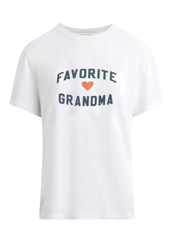 FAVORITE DAUGHTER The Favorite Grandma T-shirt - White