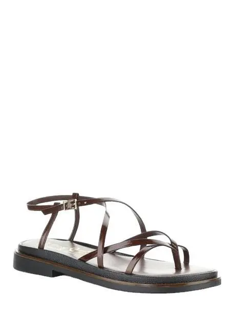 BOS. & CO. Cassia Platform Sandal - Castagna