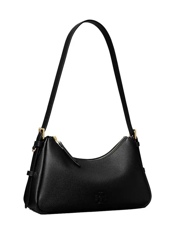 Tory Burch Small Leather Shoulder Bag - Black