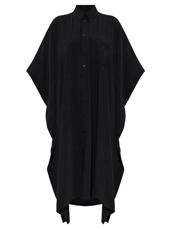 MAISON MARGIELA Oversize Shirtdress - Black