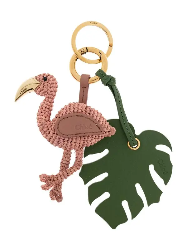 Chloé Symbols Flamingo’ Keychain - Multicolour