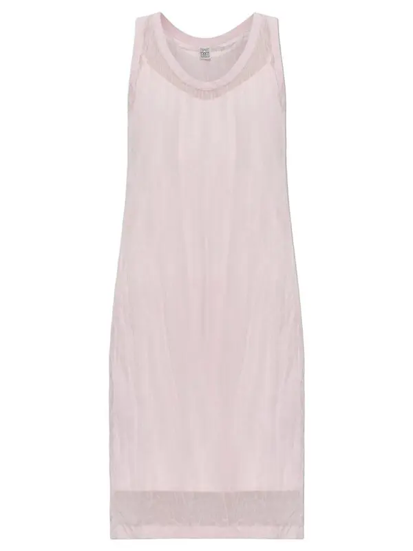 TOTEME Sleeveless Midi Dress - Pink