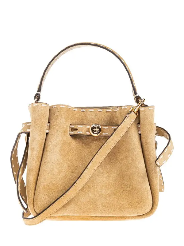 Tory Burch Romy Mini Handbag - Beige