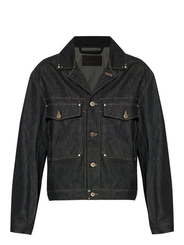 LEMAIRE Denim Jacket - Navy Blue