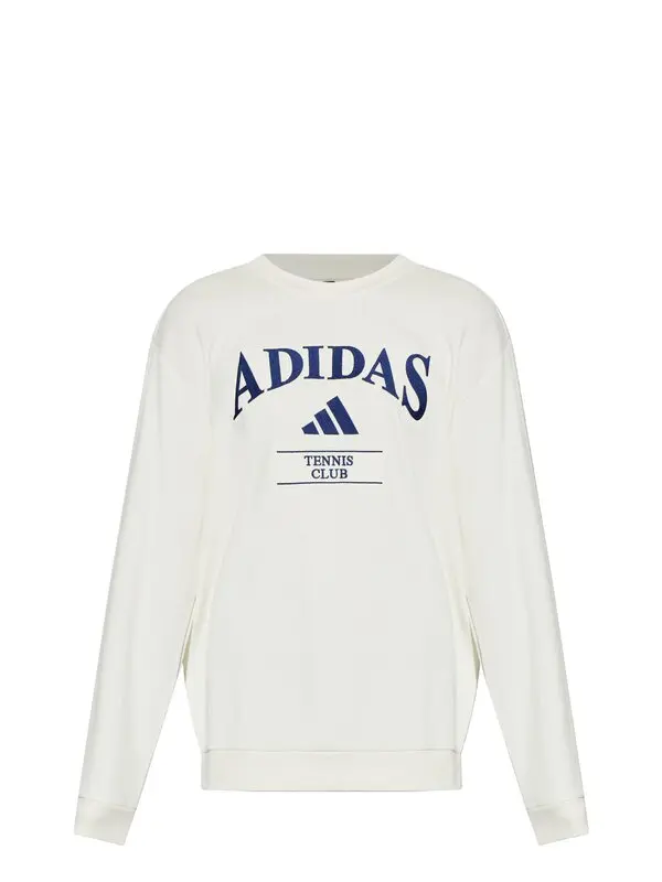 Adidas Logo Sweatshirt - White
