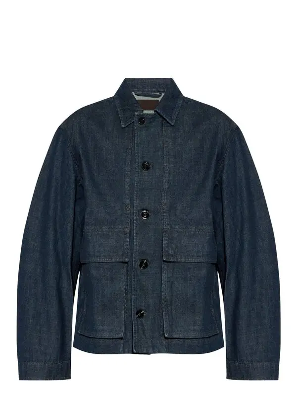 LEMAIRE Denim Jacket - Navy Blue