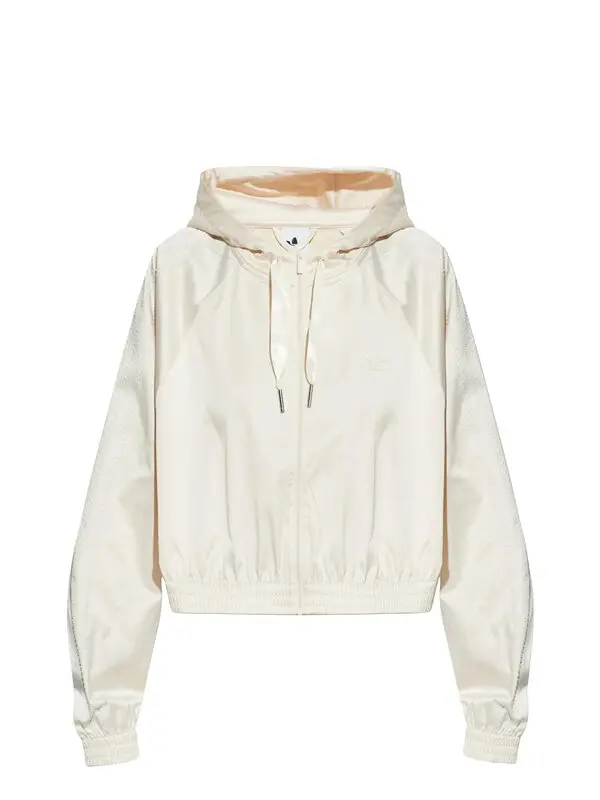 ADIDAS ORIGINALS Logo Hoodie - Cream