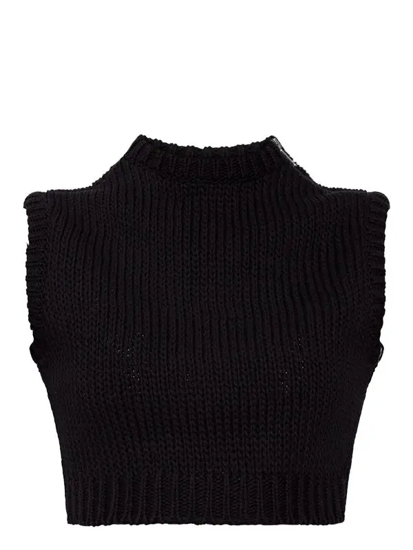 Max Mara Volto Vest - Black