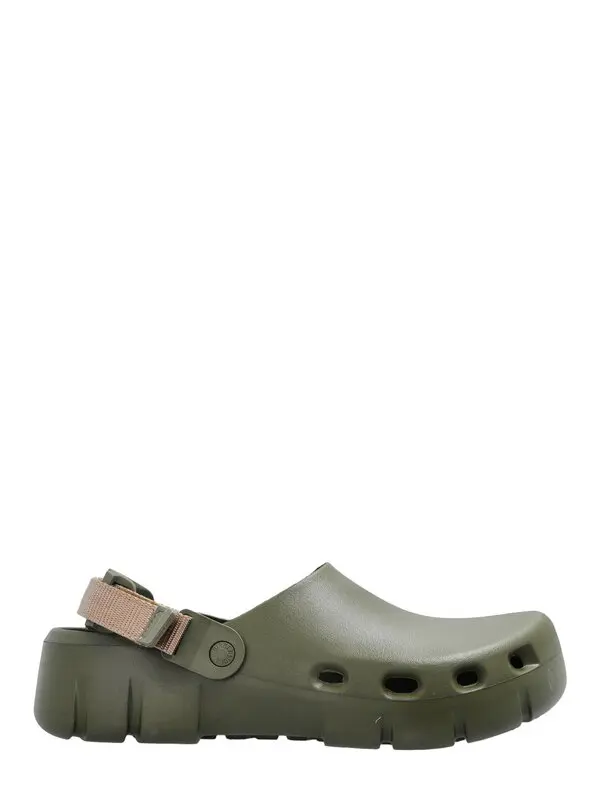 BIRKENSTOCK Birki Flow Tech Loop Eva' Slides - Green
