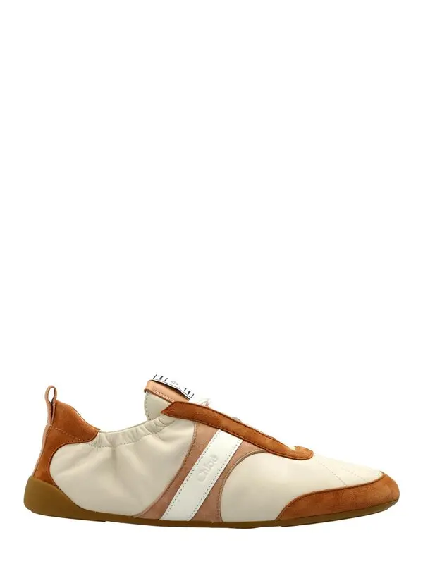 Chloé Kick Sneakers - Cream