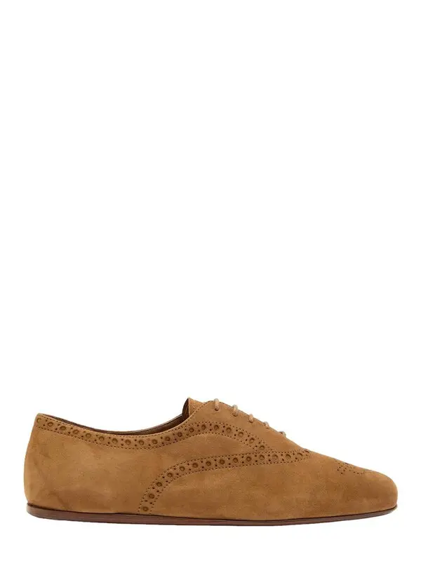 Church's Rebecca Suede Derby Shoes - Brown
