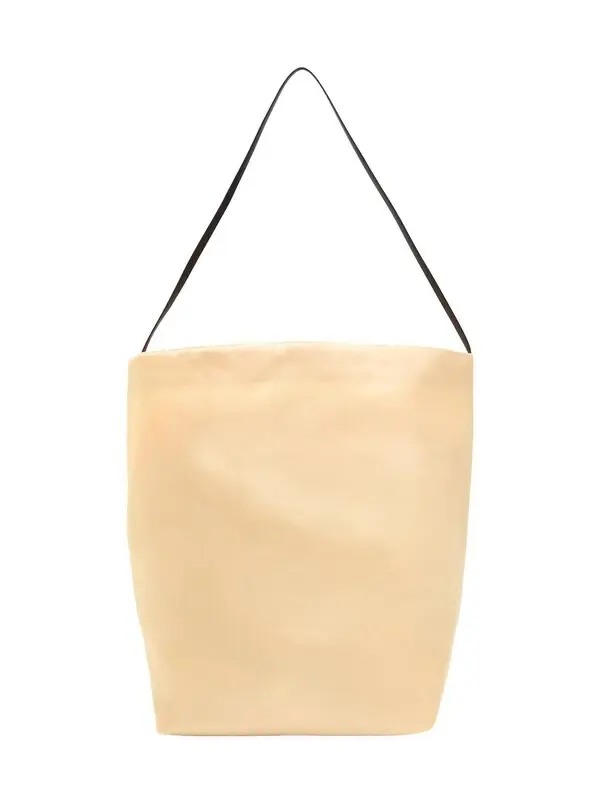 VALESQUE Satin Bucket Bag - Pearl