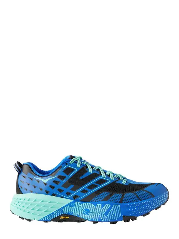 HOKA® Speedgoat 2 Mesh Sneakers - Blue
