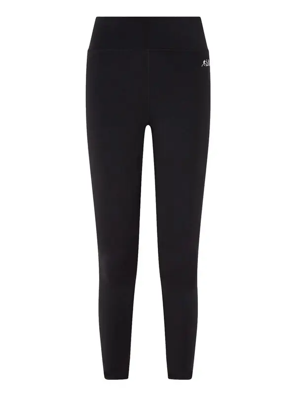 SPORTY & RICH Runner Short Tech-jersey Leggings - Black