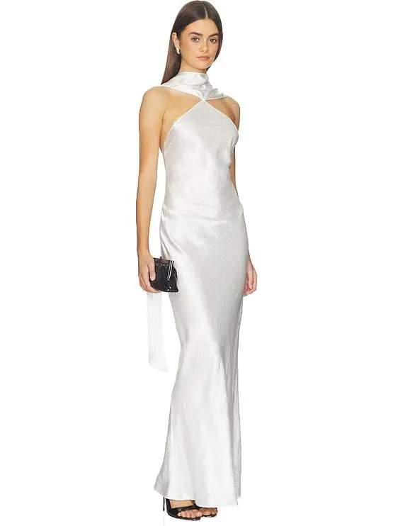 Amanda Uprichard Ashton Maxi Dress - Ivory