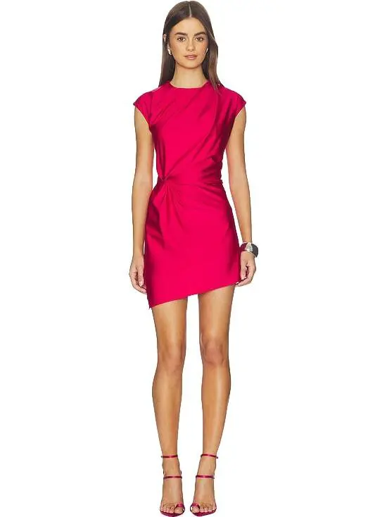 KATE BARTON Mini Dress - Raspberry