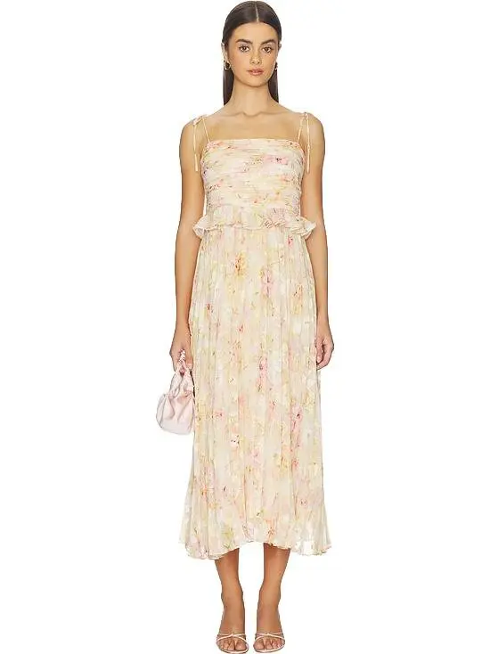 Astr The Label Emerys Dress - Pink Floral