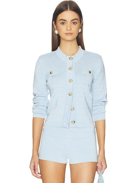 Generation Love Lilla Bandage Cardigan - Light Blue