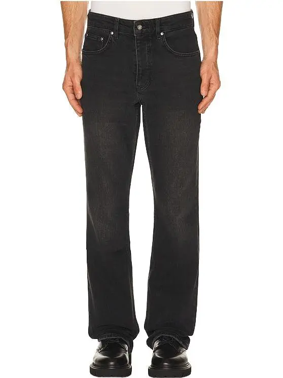 REPRESENT Bootcut Denim Jeans - Aged Black