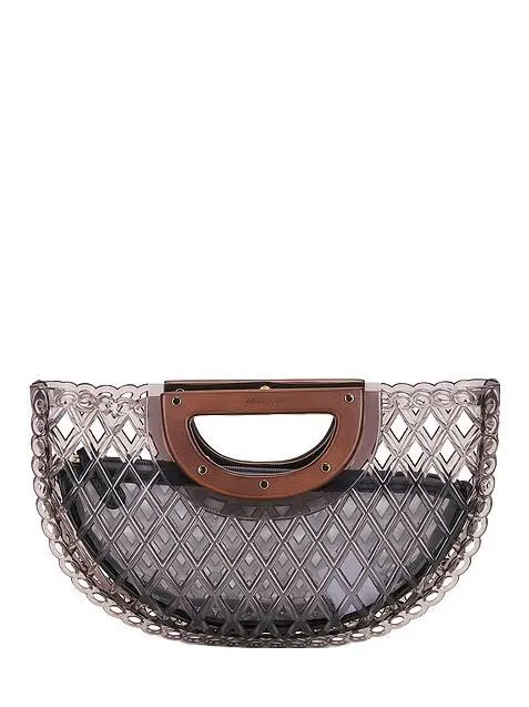 Dolce Vita Solandra Jelly Fan Bag - Smoke