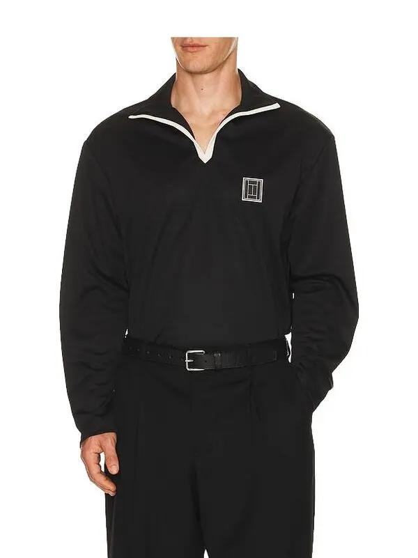 OYSTER Longsleeve Polo - Black