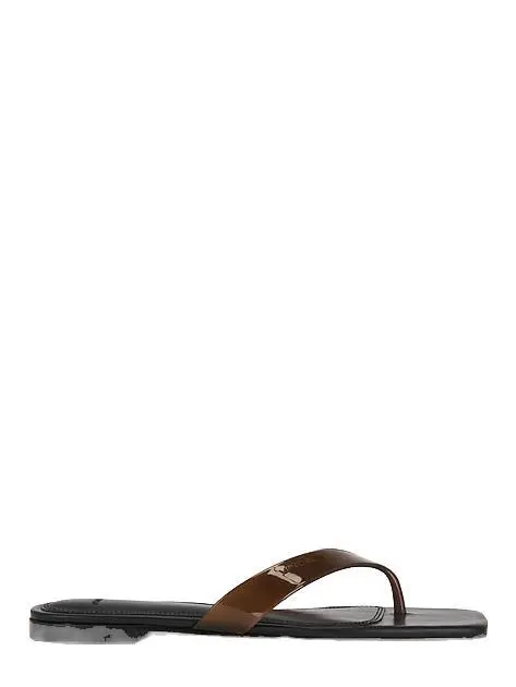 Vince San Juan Thong Sandal - Saddle