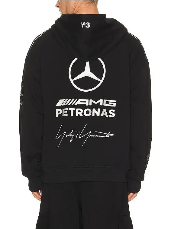 Y3 X F1 Team Hoodie - Black