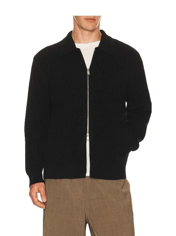 Theory Eco Cashton Gary Full Zip - Black