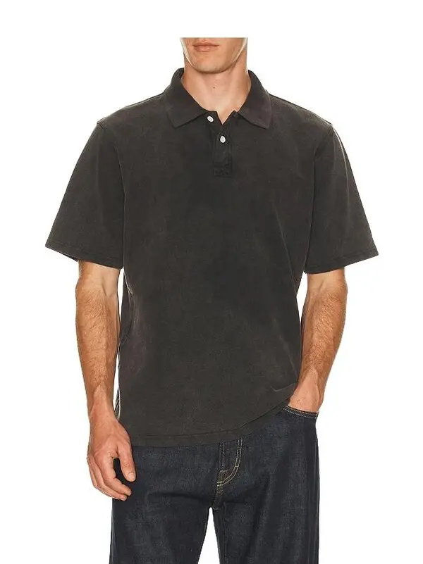 CORRIDOR Pique Polo - Black