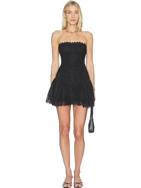 Charo Ruiz Ibiza Julisse Short Dress - Black