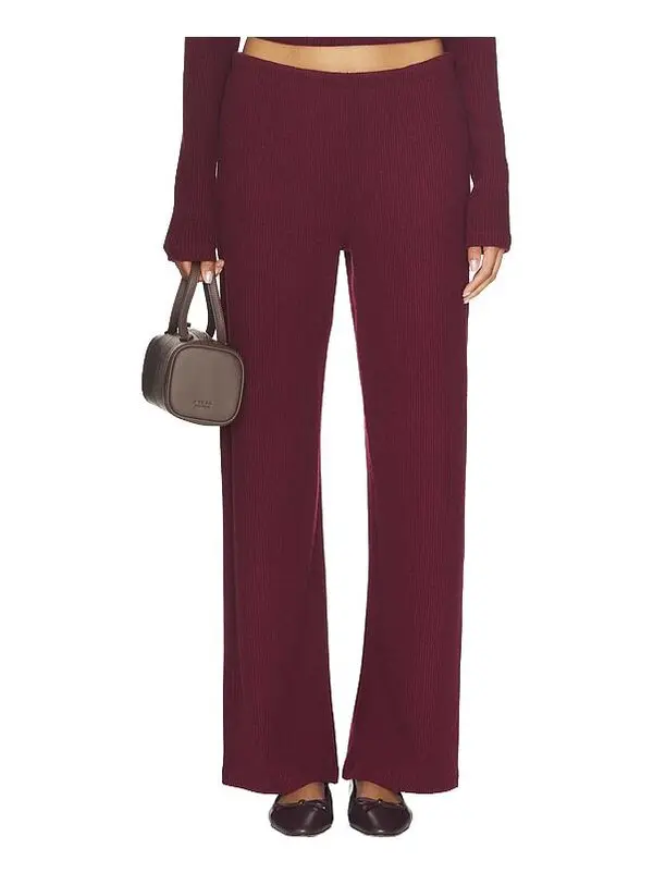 4TH & RECKLESS Emmy Trousers - Cherry