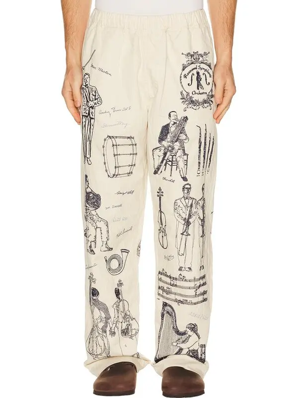 SAMUEL ZELIG Orchestra Pant - Natural