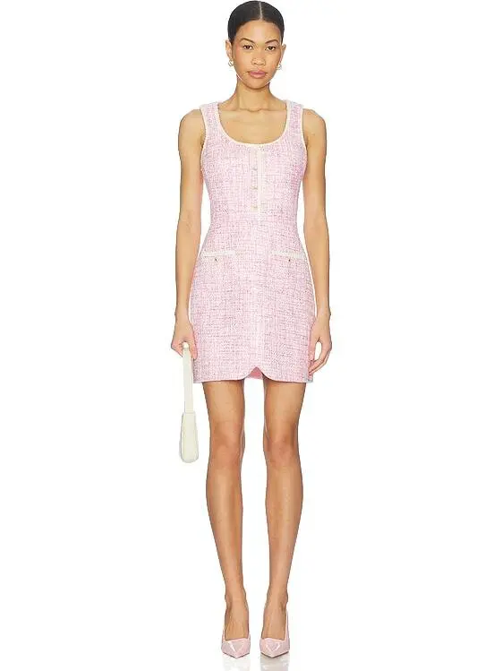 Amanda Uprichard Caligari Dress - Pink
