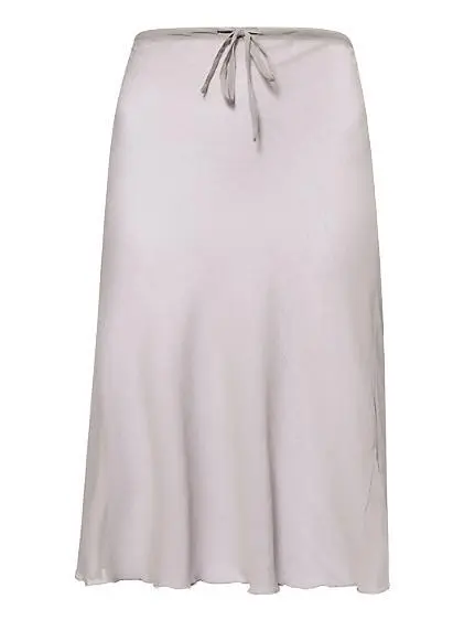Gimaguas Bahia Sheer Woven Midi Skirt - Grey