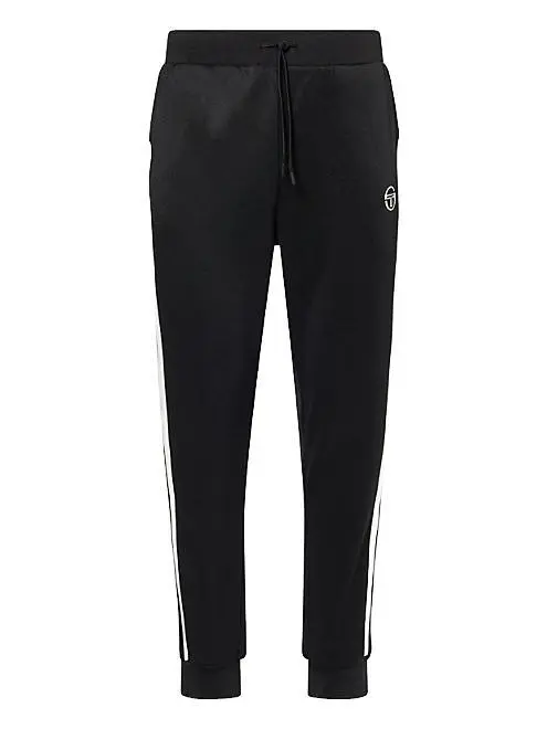 SERGIO TACCHINI Ghibli Side-stripe Cotton-blend Track Pants - Black