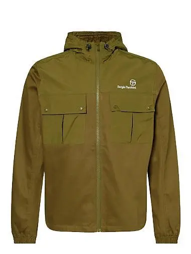 SERGIO TACCHINI Calisti Hooded Cotton Jacket - Dark Olive