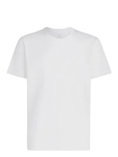 Boggi Milano Crewneck Short-sleeve Cotton T-shirt Xxl - White
