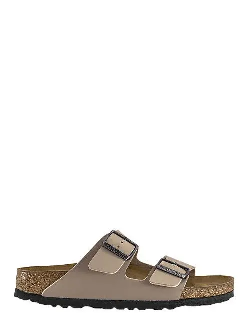 BIRKENSTOCK Arizona Two-strap Leather Sandals - Sandcastle Bf