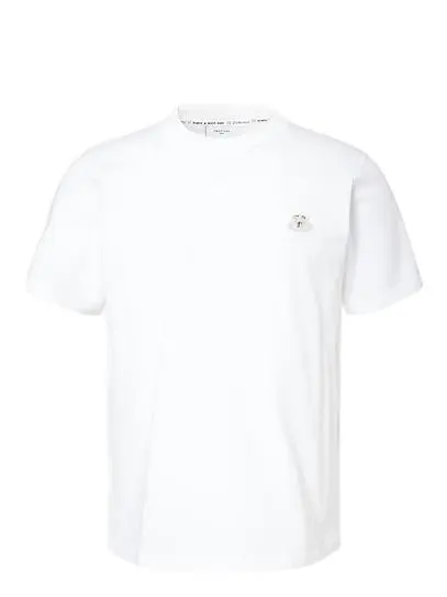 PERCIVAL Pe Flat Embroidered T Shirt Xxl - White