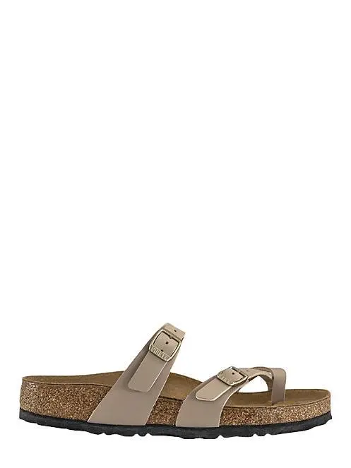 BIRKENSTOCK Mayari Faux-leather Sandals - Sandcastle Bf