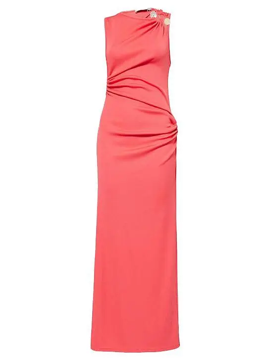 Christopher Esber Trinity Tank Jersey Maxi Dress - Watermelon