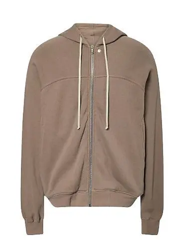 Rick Owens Oversized Cotton Hoody - Dust